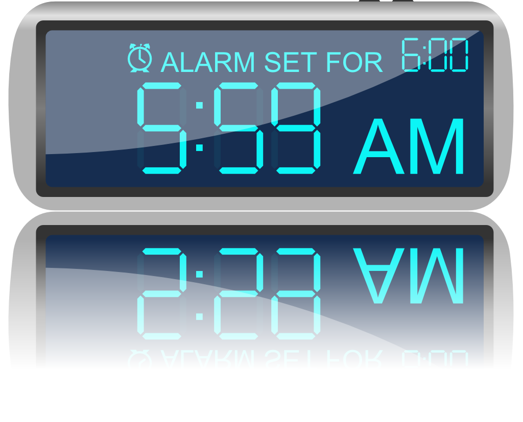 Download Digital Alarm Clock Png - Full Size PNG Image - PNGkit
