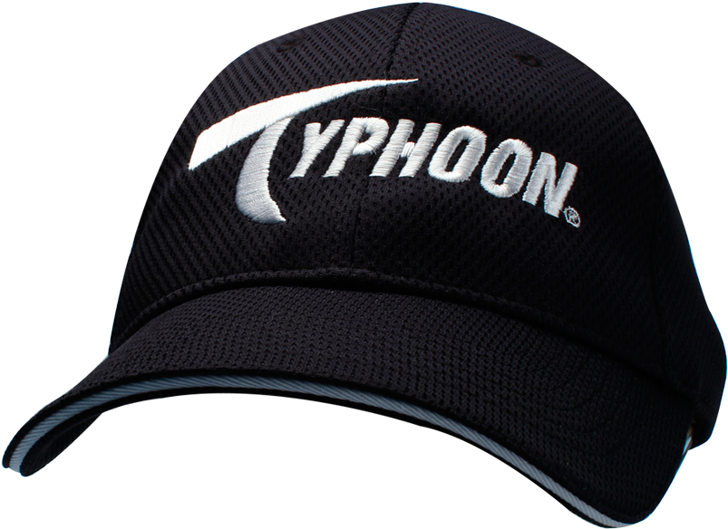 Download Black Typhoon Cap - Baseball Cap - Full Size PNG Image - PNGkit