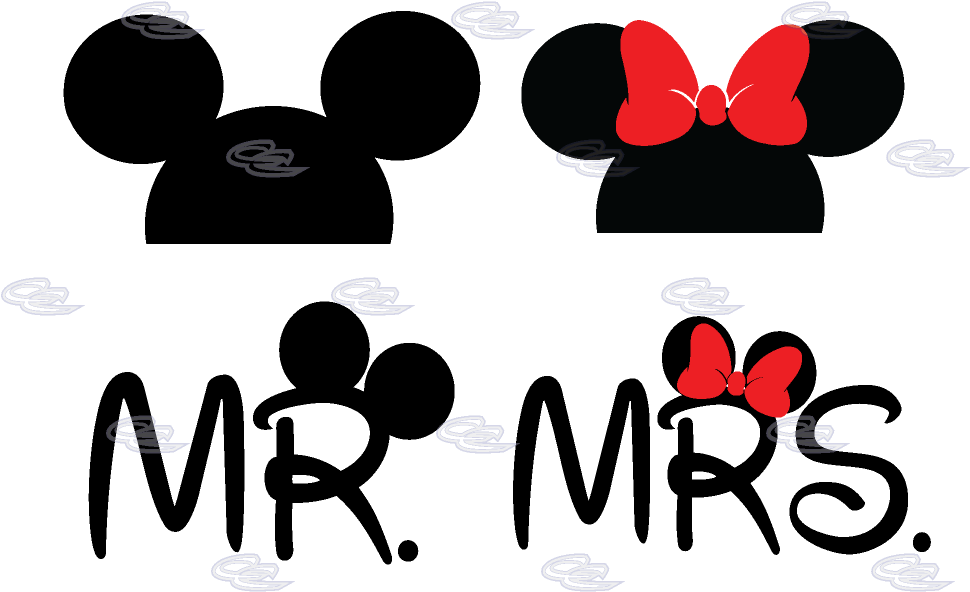 Download Mr And Mrs Mickey Mouse - Full Size PNG Image - PNGkit