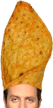 Dorito Pope Hat