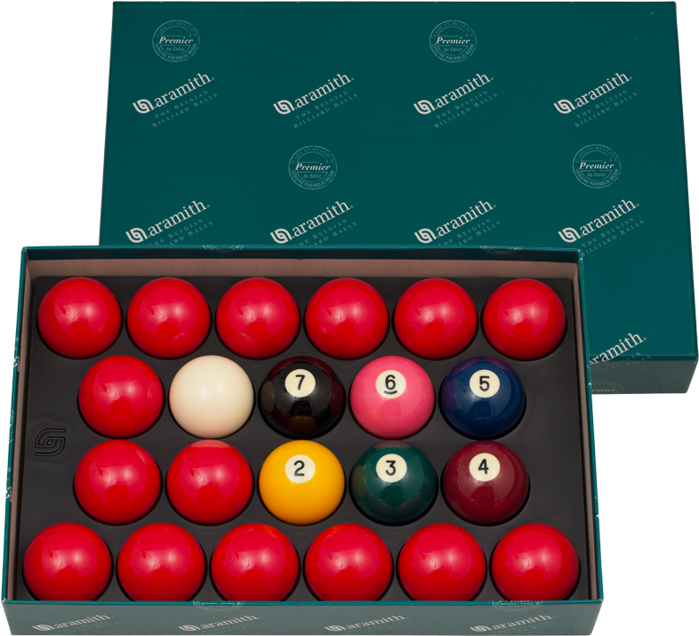 Download Aramith Snooker Ball Set - 57.2 Mm - Full Size PNG Image - PNGkit