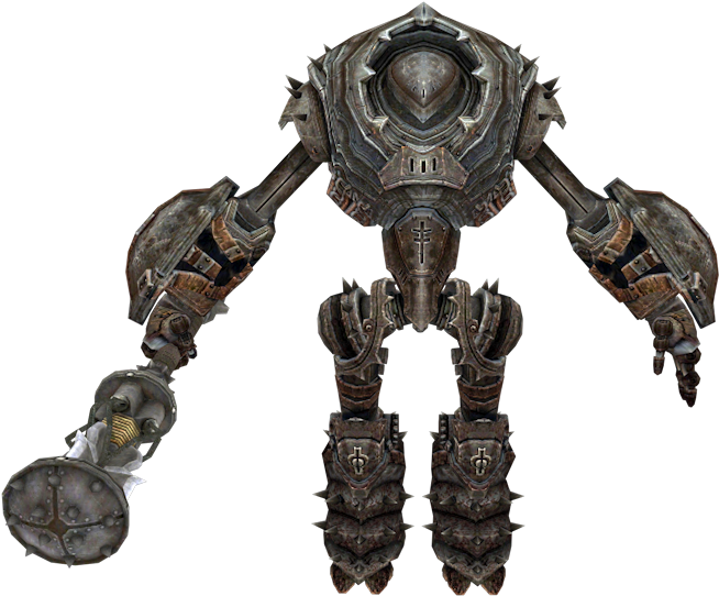 Download Download Zip Archive - Infinity Blade Iron Golem - Full Size ...