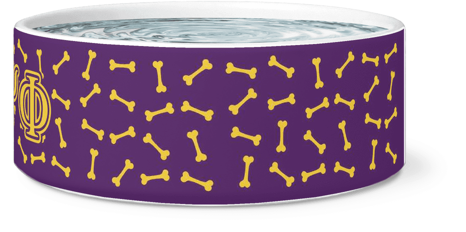 Download Omega Psi Phi Dog Bowl - Visual Arts - Full Size PNG Image ...