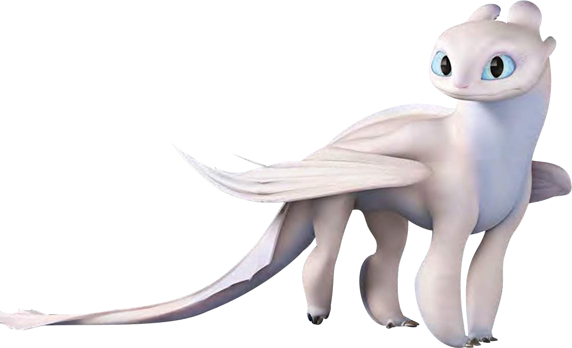 Download Light Fury-transparent - Train Your Dragon Light Fury - Full ...