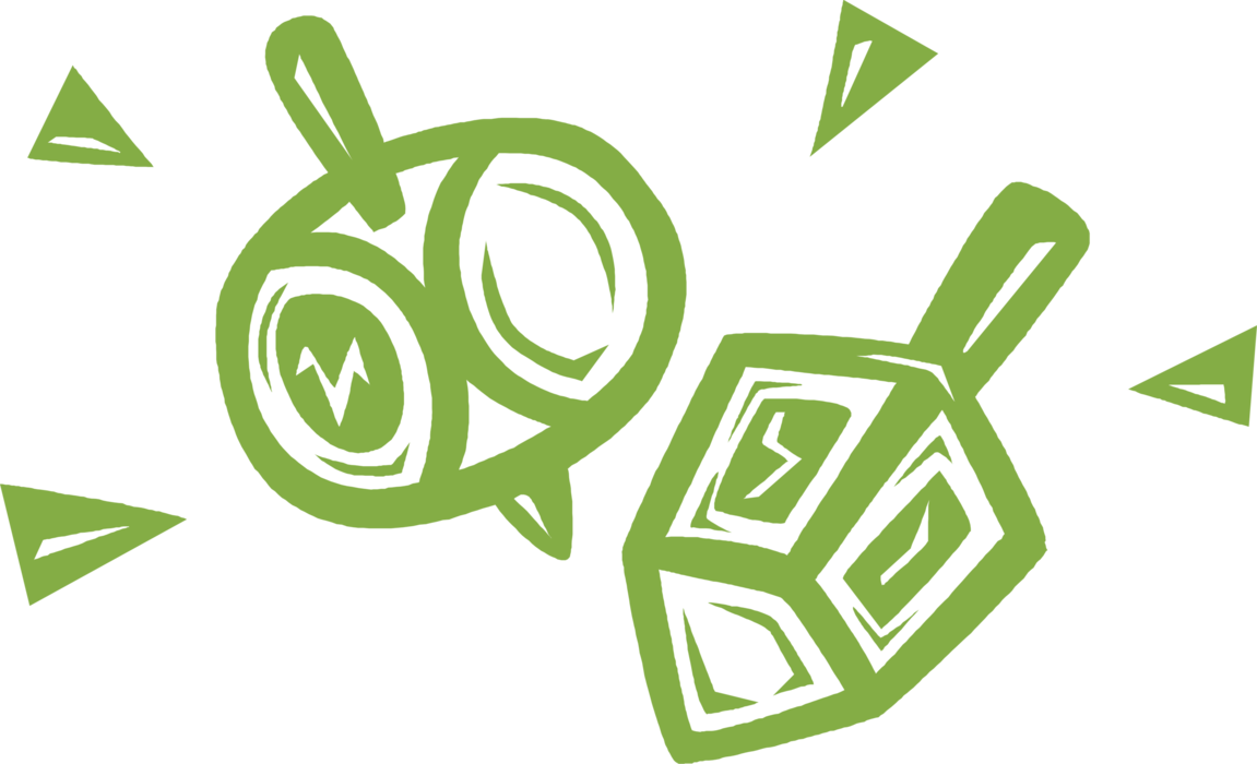 Download Vector Illustration Of Jewish Holiday Of Chanukah Hanukkah ...