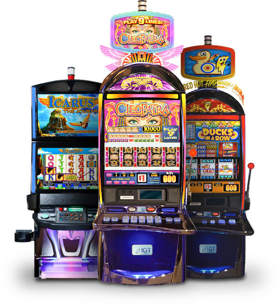 Download A Trio Of Slot Machines - Slot Machine - Full Size PNG Image ...
