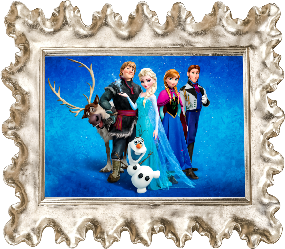 Download Adesivo Quadro Frozen - Full Size PNG Image - PNGkit