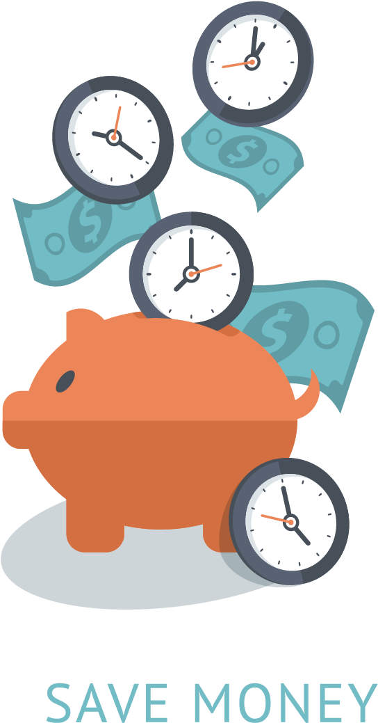 Download Transparent Piggy Save Time And Money Jar 1054*1304 Transprent ...
