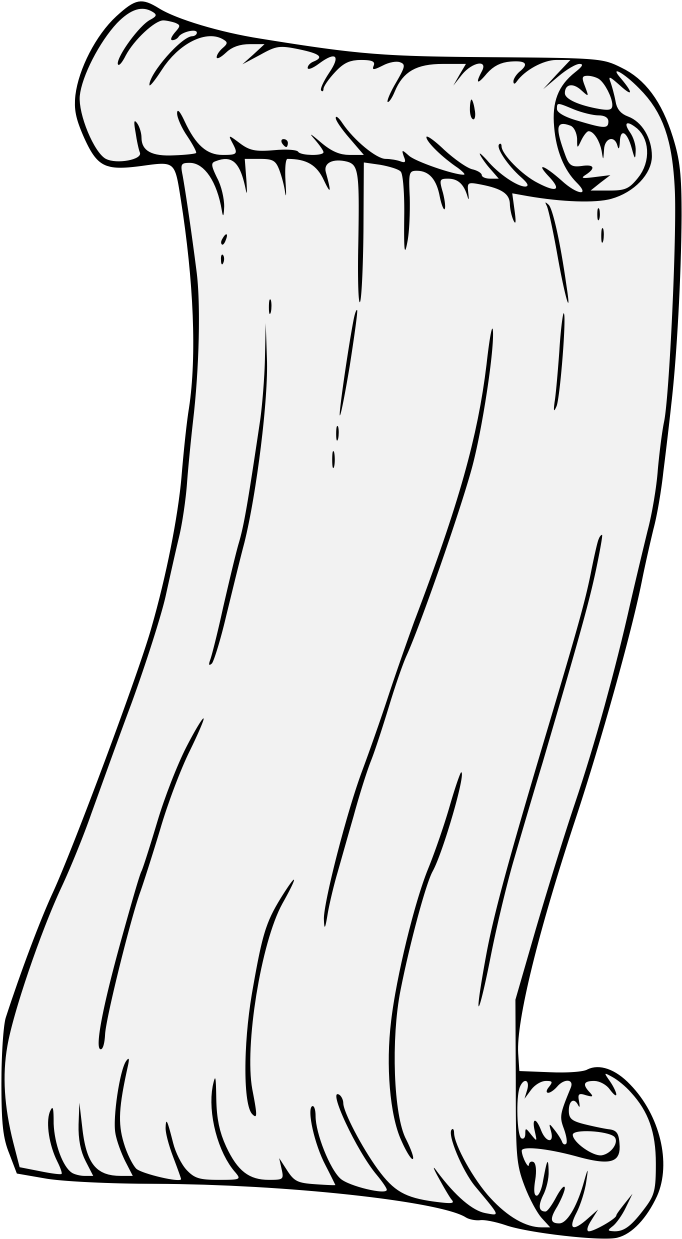 Download Clipart Download Scroll Traceable Art Pdf - Illustration ...