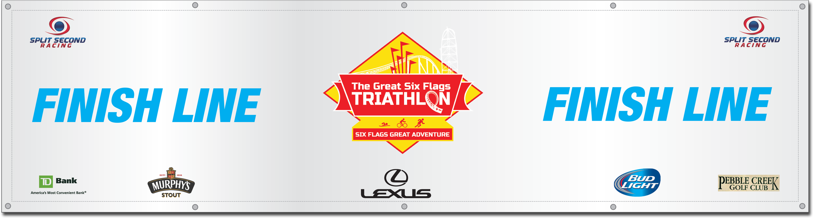 Download Finish Line Banner 120" Full Color One Sided - Murphy's Irish ...