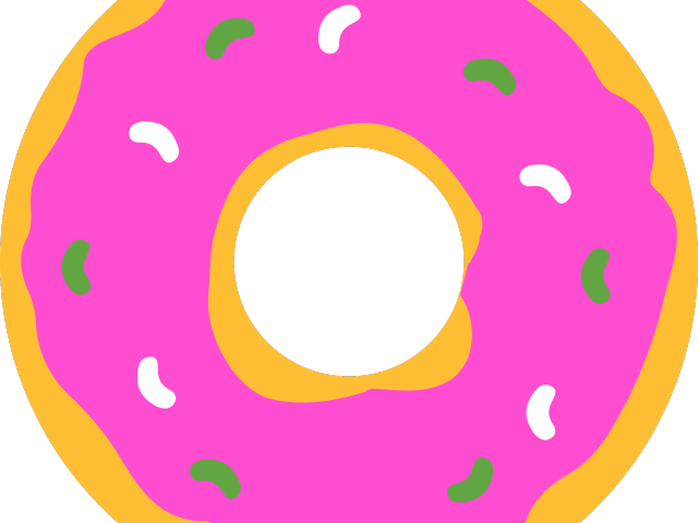 Download Doughnut Clipart Homer - Free Donut Hole Clipart - Full Size ...