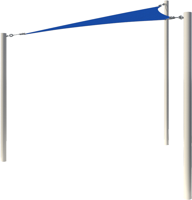 Download Triangle Sail Shade Side View - Hurdling - Full Size PNG Image ...