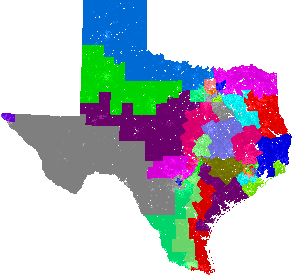 Download Larger Texas Congress Map - House Of Representatives Texas Map ...