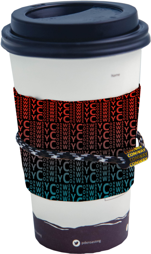Download Cup Sleeve - Coffee Cup - Full Size PNG Image - PNGkit