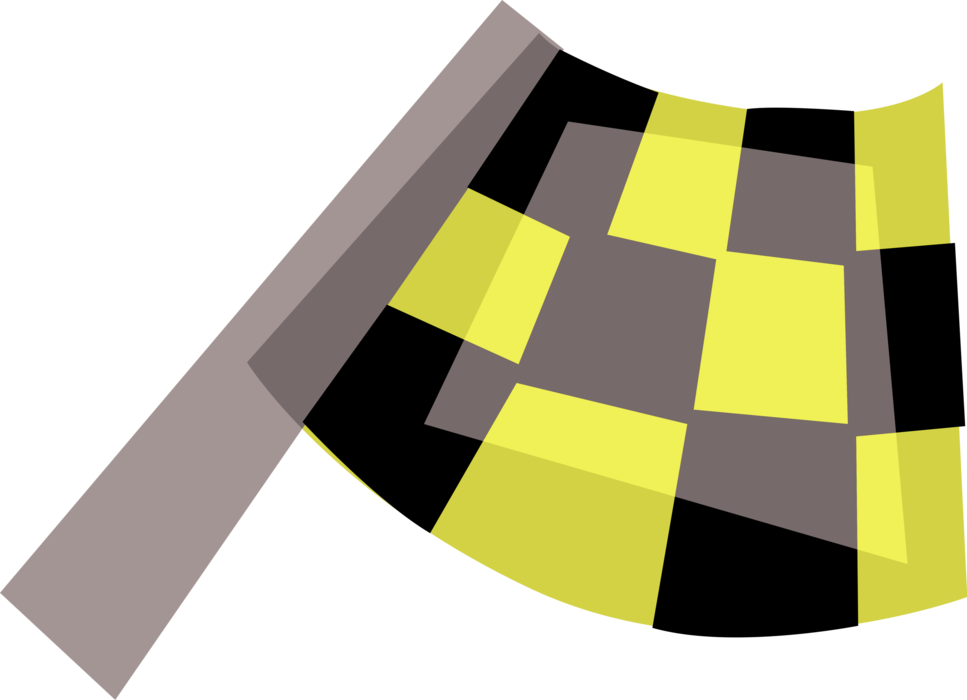 Download Vector Illustration Of Checkered Or Chequered Flag ...