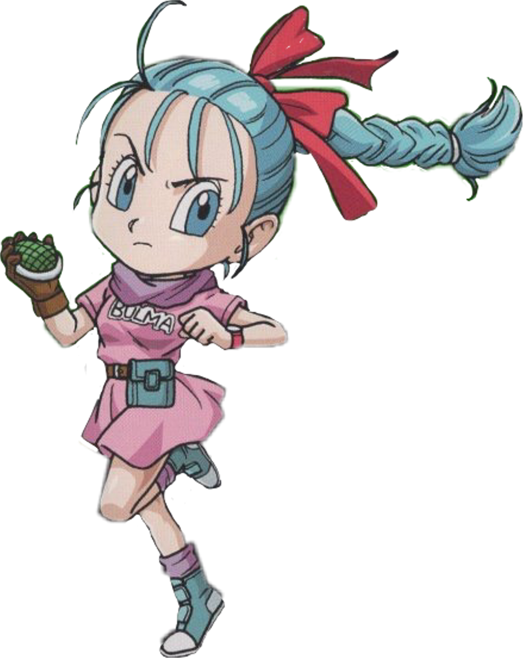Download Bulma Sticker - Cartoon - Full Size PNG Image - PNGkit