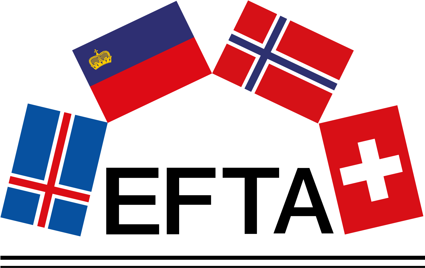 Download Efta Logo No Outline With Lines 01 - European Free Trade ...