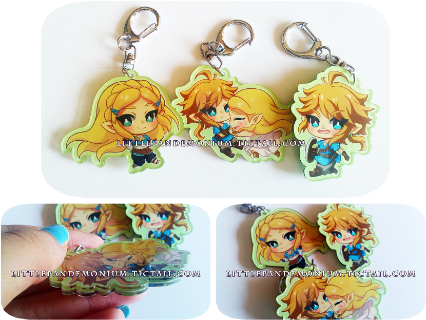 Download Breath Of The Wild- Keychains - Cartoon - Full Size PNG Image ...