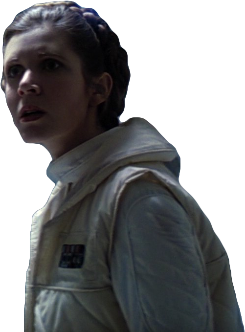 Download Transparent Princess Leia Organa - Man - Full Size PNG Image ...