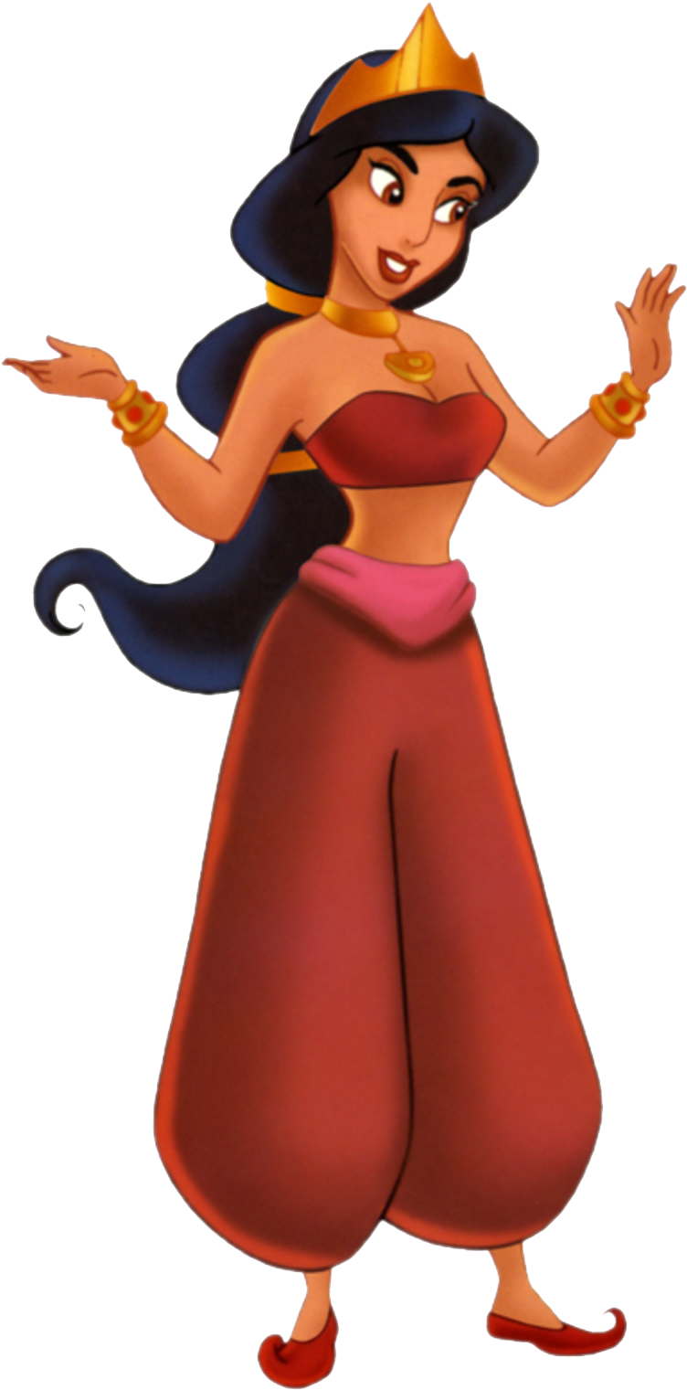 Download Disney Princess Jasmine Red - Full Size PNG Image - PNGkit
