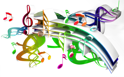 Download Colorful Music Png Download - Music Notes - Full Size PNG ...