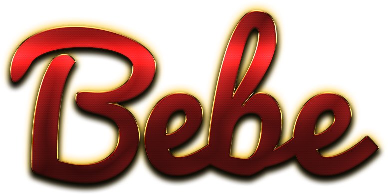 Download Bebe Name Logo Transparent Image - Graphic Design - Full Size ...