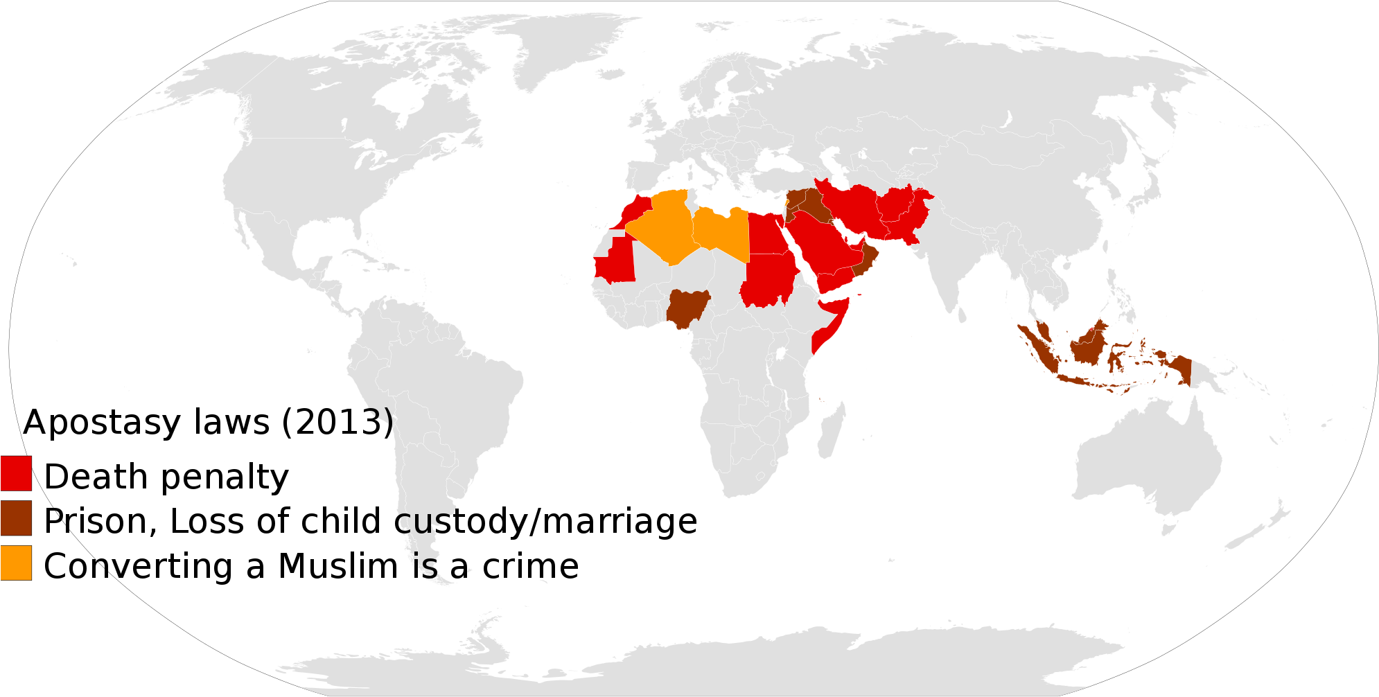 Download Penalties For Apostasy In Some Muslim-majority Countries ...