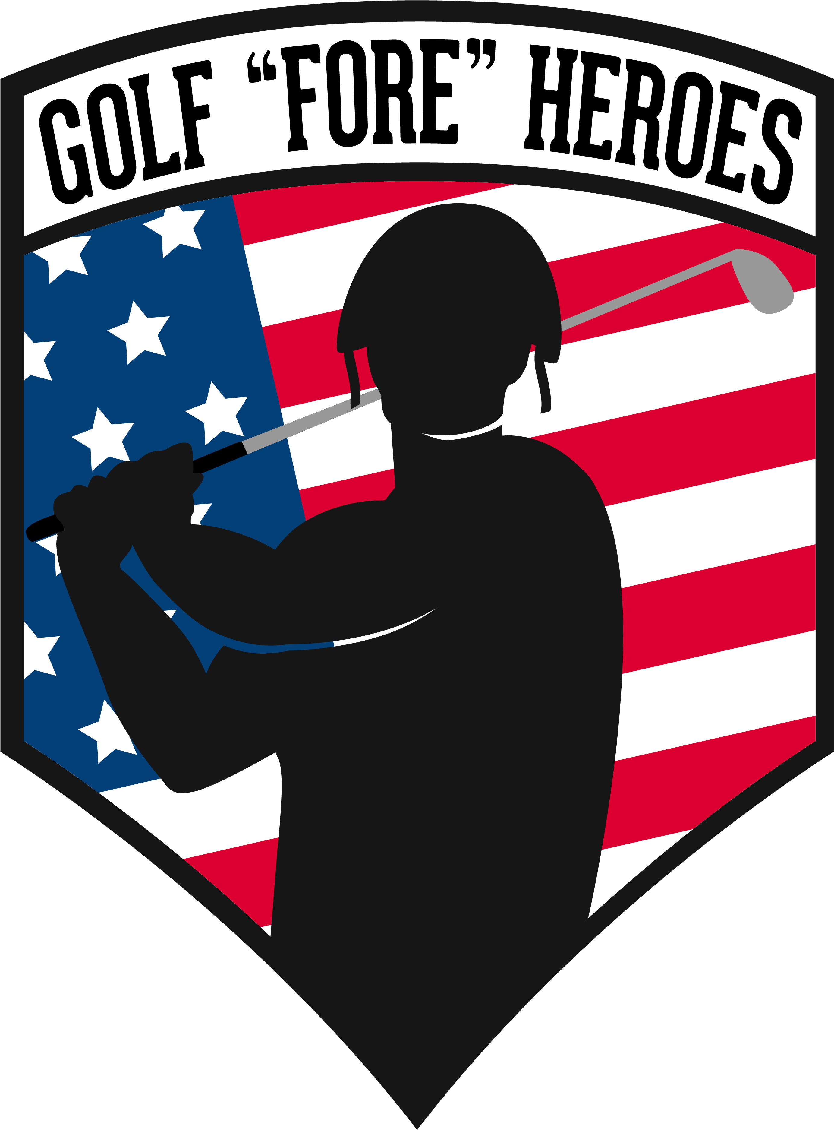 Download 4th Annual Golf “fore” Heroes - Illustration - Full Size PNG ...