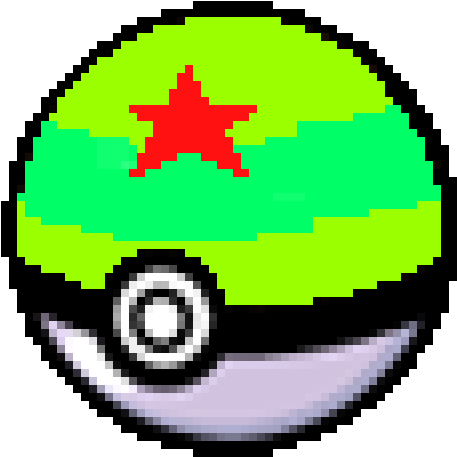 Download Sprite Shiny Ball Fan - Pokemon Fan Made Pokeball - Full Size ...