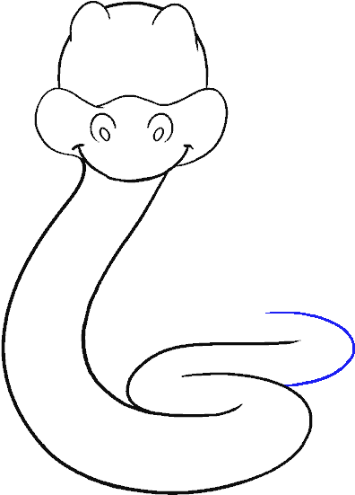 Download How To Draw Cartoon Snake - Serpent - Full Size PNG Image - PNGkit