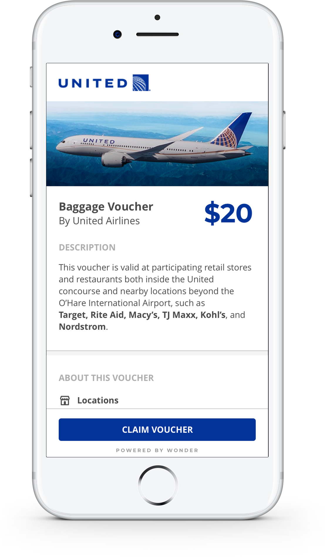 Download Airline Digital Voucher Payout - United Airlines - Full Size ...