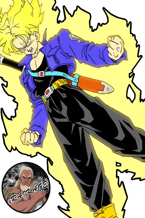 Download Trunks Render Photo - Cartoon - Full Size PNG Image - PNGkit
