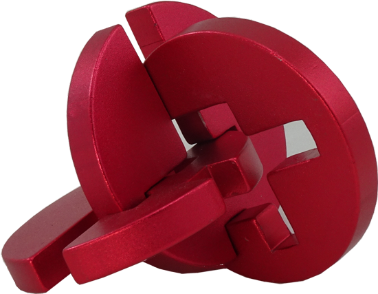 Download Ring Road Metal Interlocking Puzzle Apart - Circle - Full Size ...