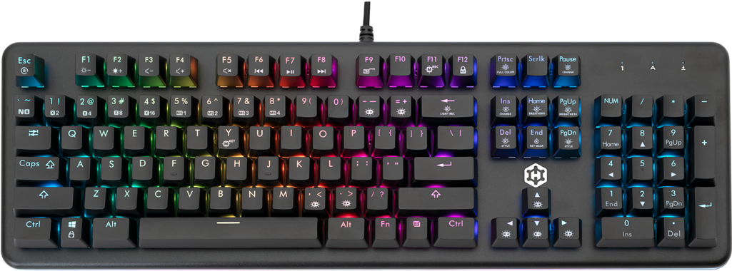 Download Cooler Master Mechanical Keyboard - Full Size PNG Image - PNGkit