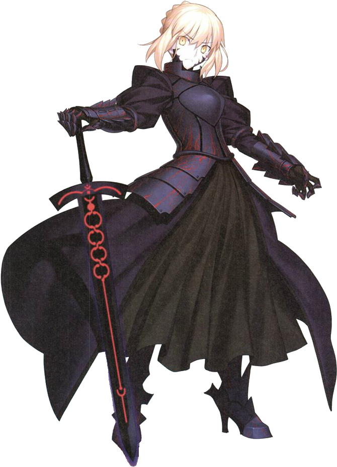 Download Saber Alter - Full Size PNG Image - PNGkit