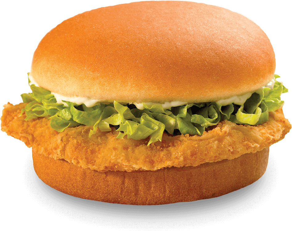 Download Classic Burger - Texas Chicken Classic Burger - Full Size PNG ...