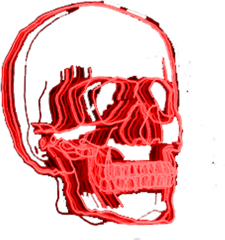 Download Red Skull Neonlights Neonsigns Aesthetic Aesthetictumbl ...