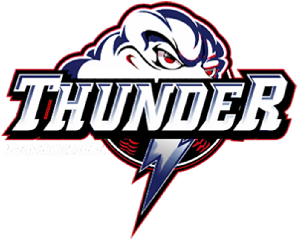 Download Thunder Logo Png - Indiana Thunder Baseball Logo - Full Size PNG Image - PNGkit