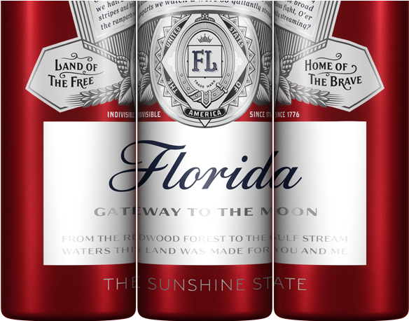 Download Budweiser Honors Florida With New Label - Florida Budweiser ...
