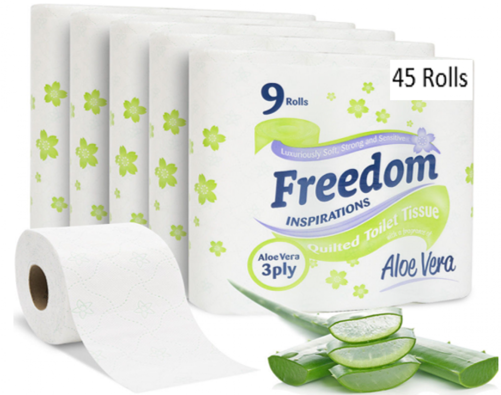 Download Freedom Aloe Vera Toilet Paper - Full Size PNG Image - PNGkit