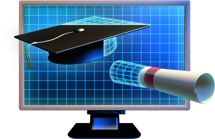 Download E-learning Transparent Images - Computer Monitor - Full Size ...