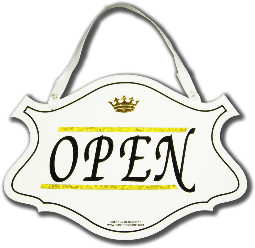 Download New Open Sign Shady - Handbag - Full Size PNG Image - PNGkit