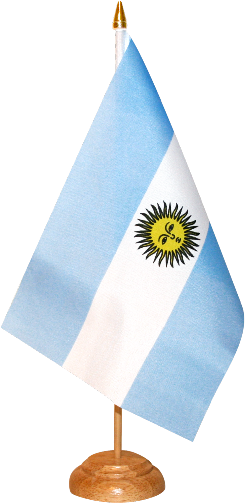 Download Argentina Table Flag - Drapeau De L Argentine - Full Size PNG ...