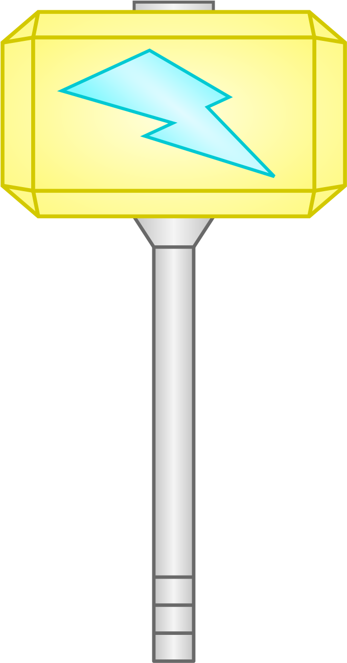 Download Mjolnir [nintendo Switch Exclusive] - Traffic Sign - Full Size ...