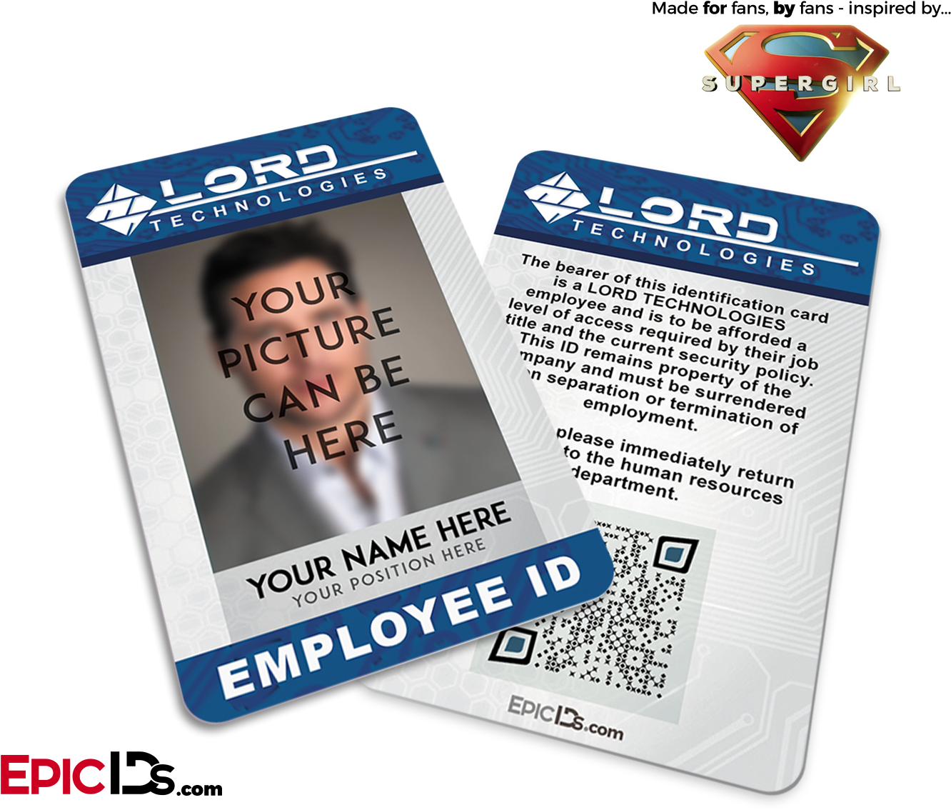 Download Supergirl Tv Series Inspired Lord Technologies Employee ...