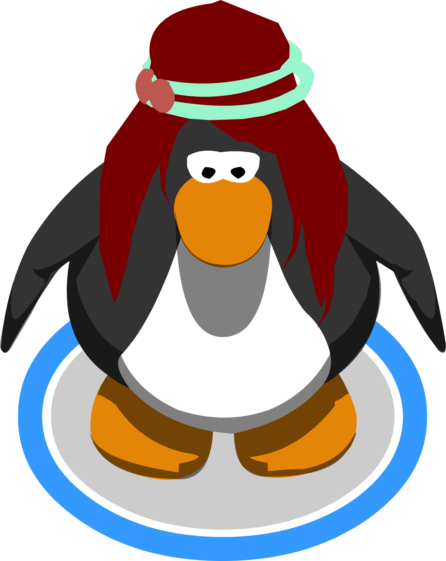 Download The Band Ingame - Club Penguin Transparent - Full Size PNG ...