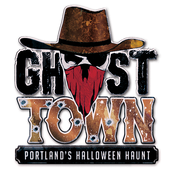 Download Logo - Ghost Town Halloween Theme - Full Size PNG Image - PNGkit