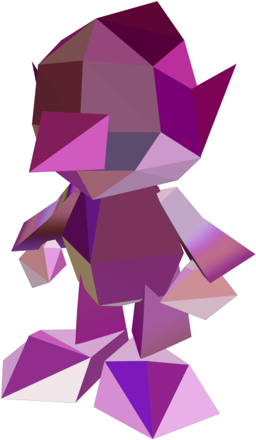 Download Download Zip Archive - Smash Bros Polygon Mario - Full Size ...