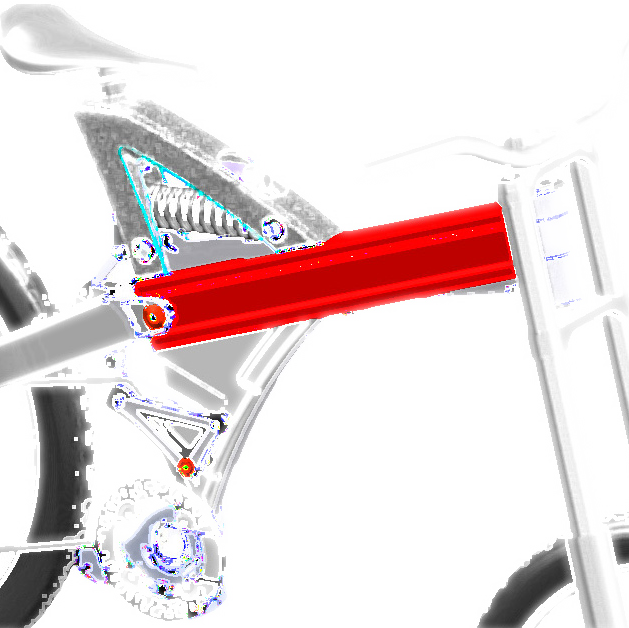 Download Robust Frame - In Aluminium - Bicycle Frame - Full Size PNG ...