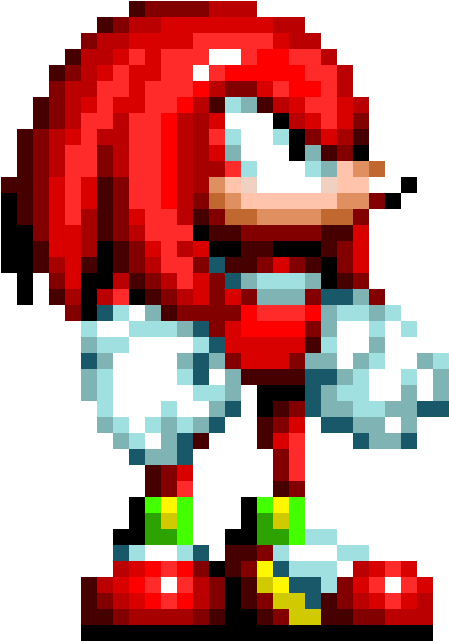 Download It's Mania Knuckles - Knuckles Sprite Sonic Mania - Full Size ...